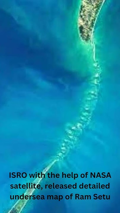 ISRO released a detailed undersea map of Ram setu. #isro #ramsetu #ytshorts #shorts - YouTube