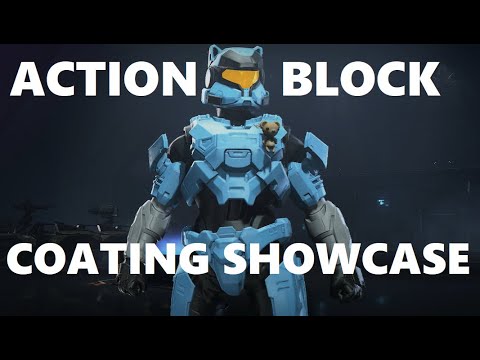 ACTION BLOCK COATING Showcase Halo infinite - YouTube