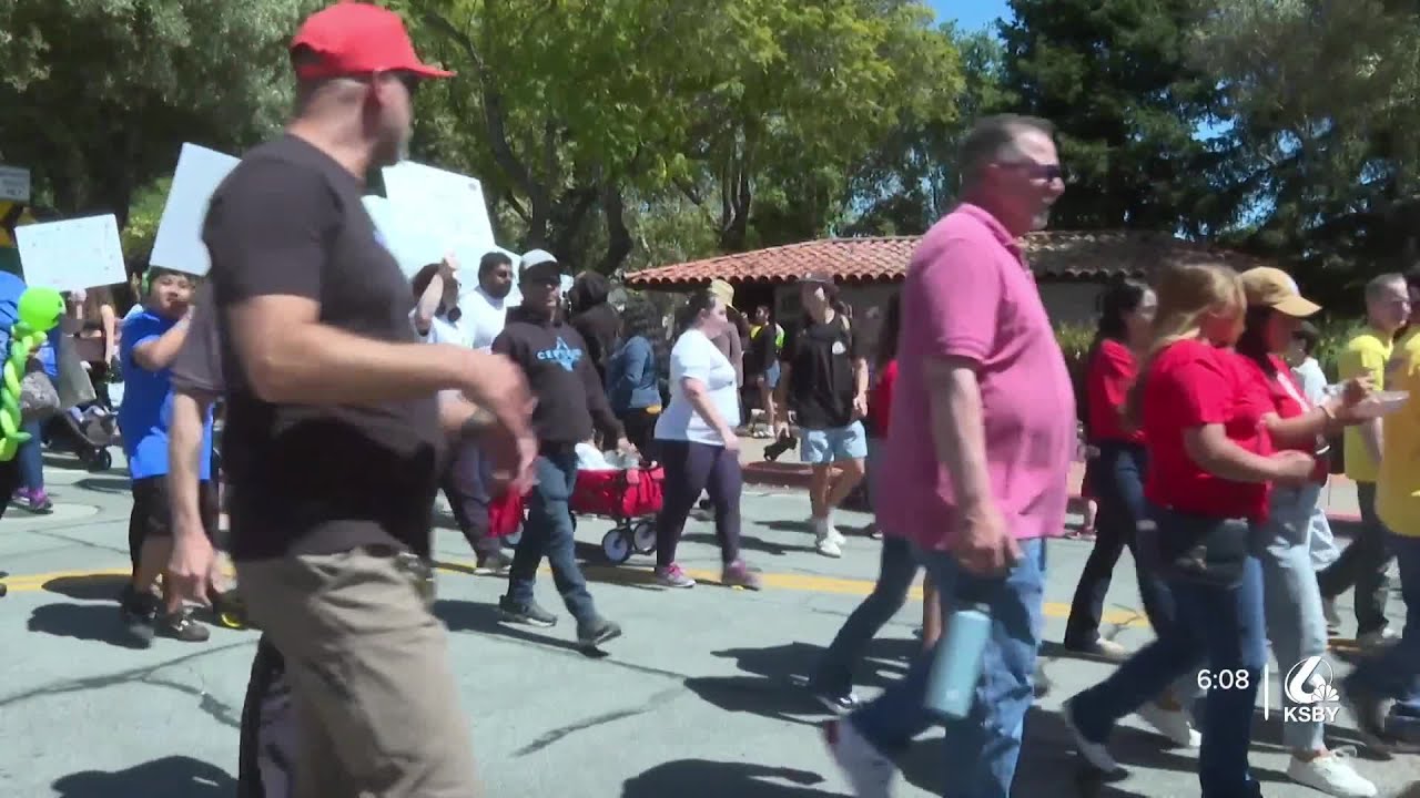 San Luis Obispo's 16th Annual Walk for Autism & Resource Fair - YouTube