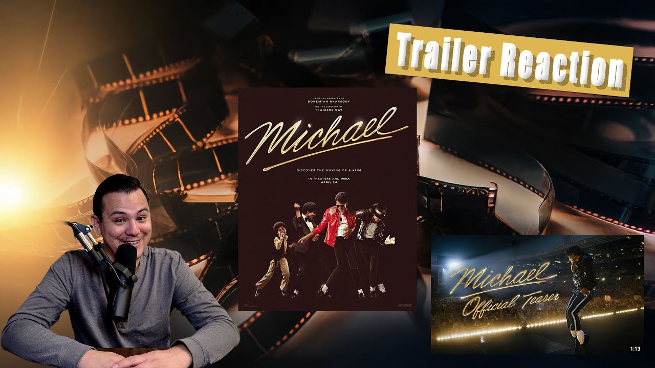 MICHAEL Official Trailer Reaction | WHAT A GREAT TRAILER! - YouTube