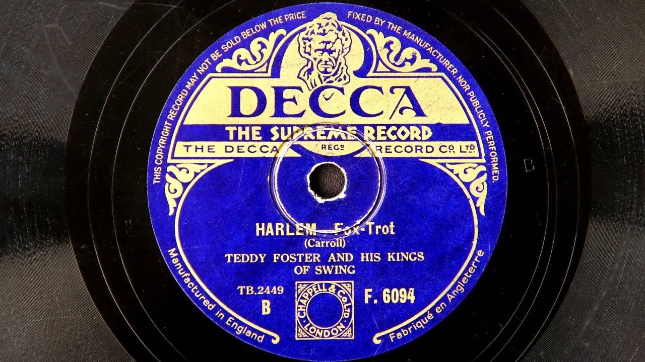 Teddy Foster and His Kings of Swing – Harlem (1936) - YouTube