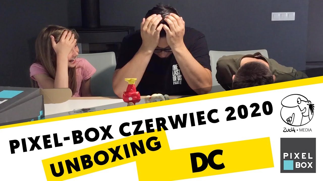 PIXEL-BOX Unboxing Czerwiec 2020 DC Comics - YouTube