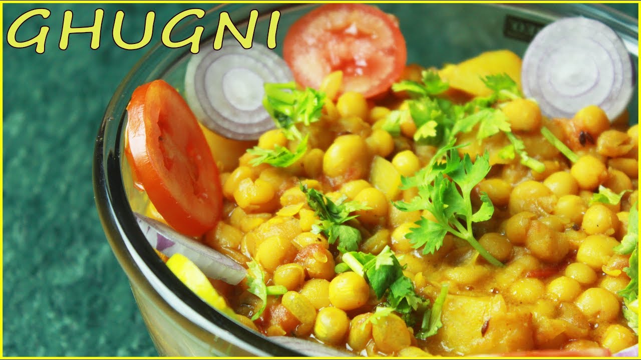 Bengali style Ghugni Recipe | मटर के छोले । Matar Gughni Recipe ...