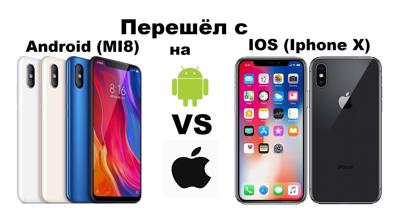 Переход с Android на Iphone X. - YouTube