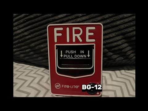 Unboxing a Fire Lite BG-12 Pull Station - YouTube
