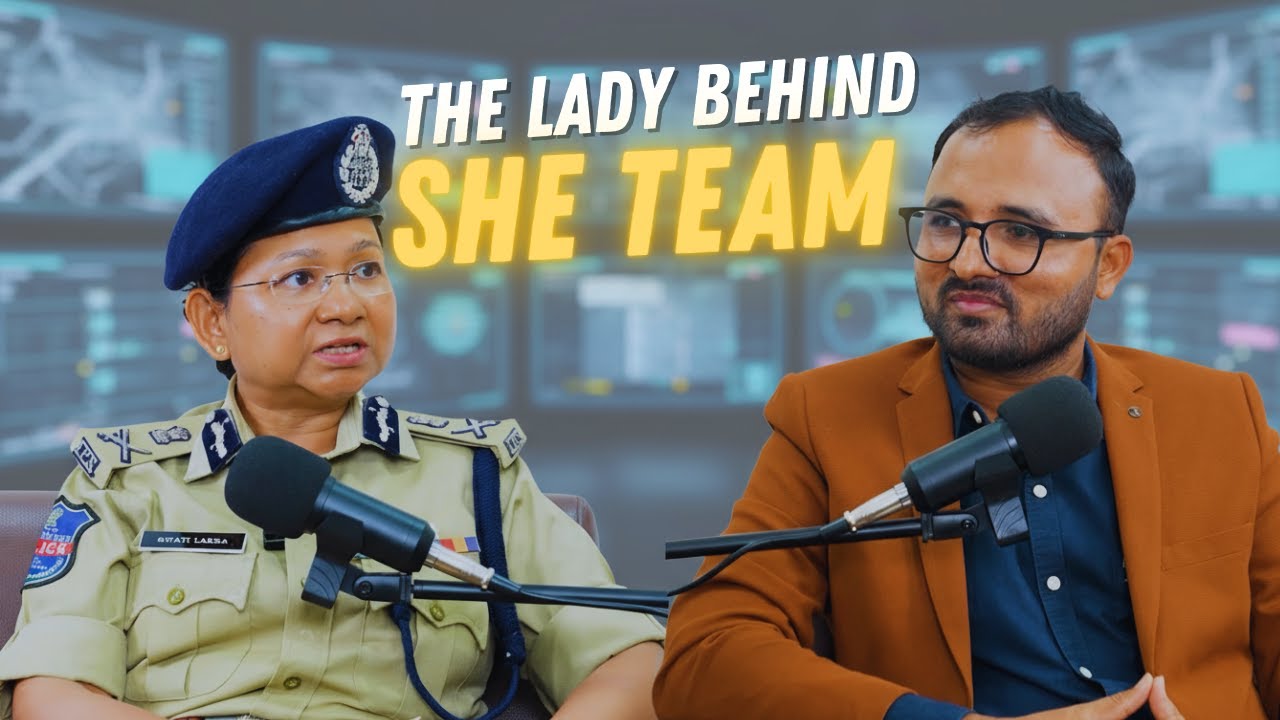 THE LADY BEHIND SHE TEAMS 👮‍♀️📱🔥💗 | Swati Lakra IPS - DG(SPF) - YouTube