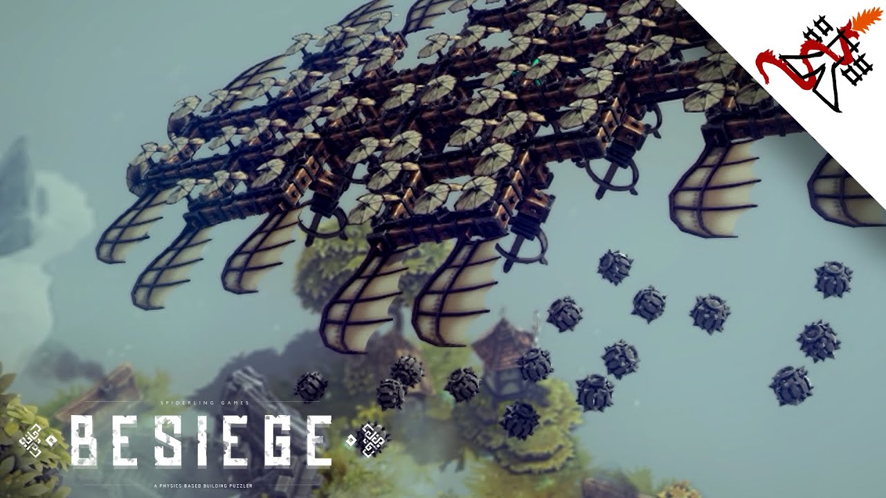Besiege - How to Create a Bomber - YouTube