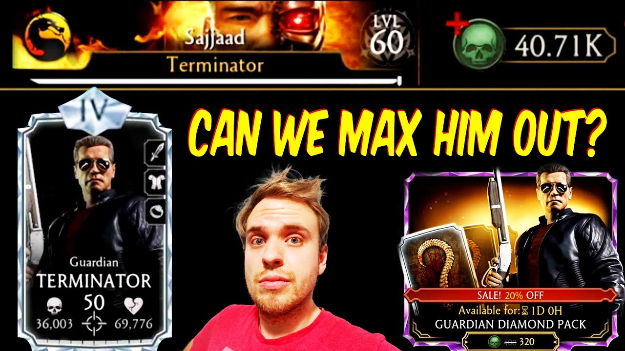MK Mobile. Can We Get 6 Guardian Terminator with 40K Souls? Epic Pack ...