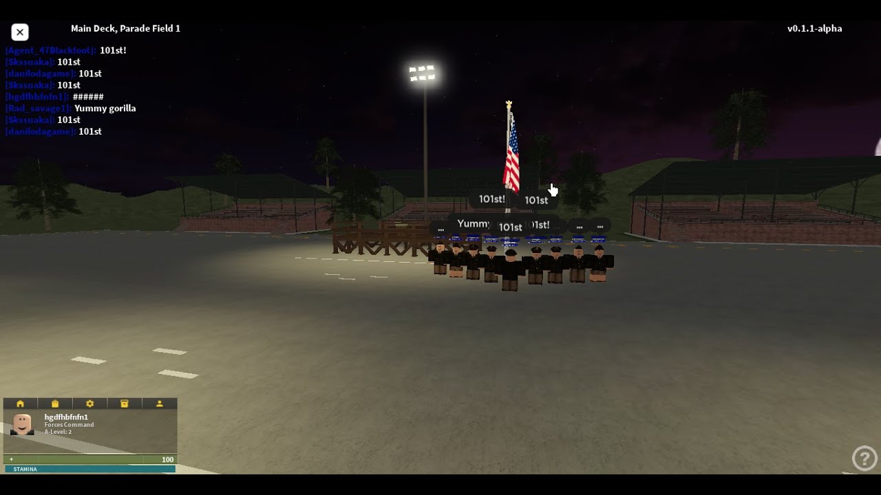 Roblox Fort Martin 101st inspection of 15 January 2022. - YouTube