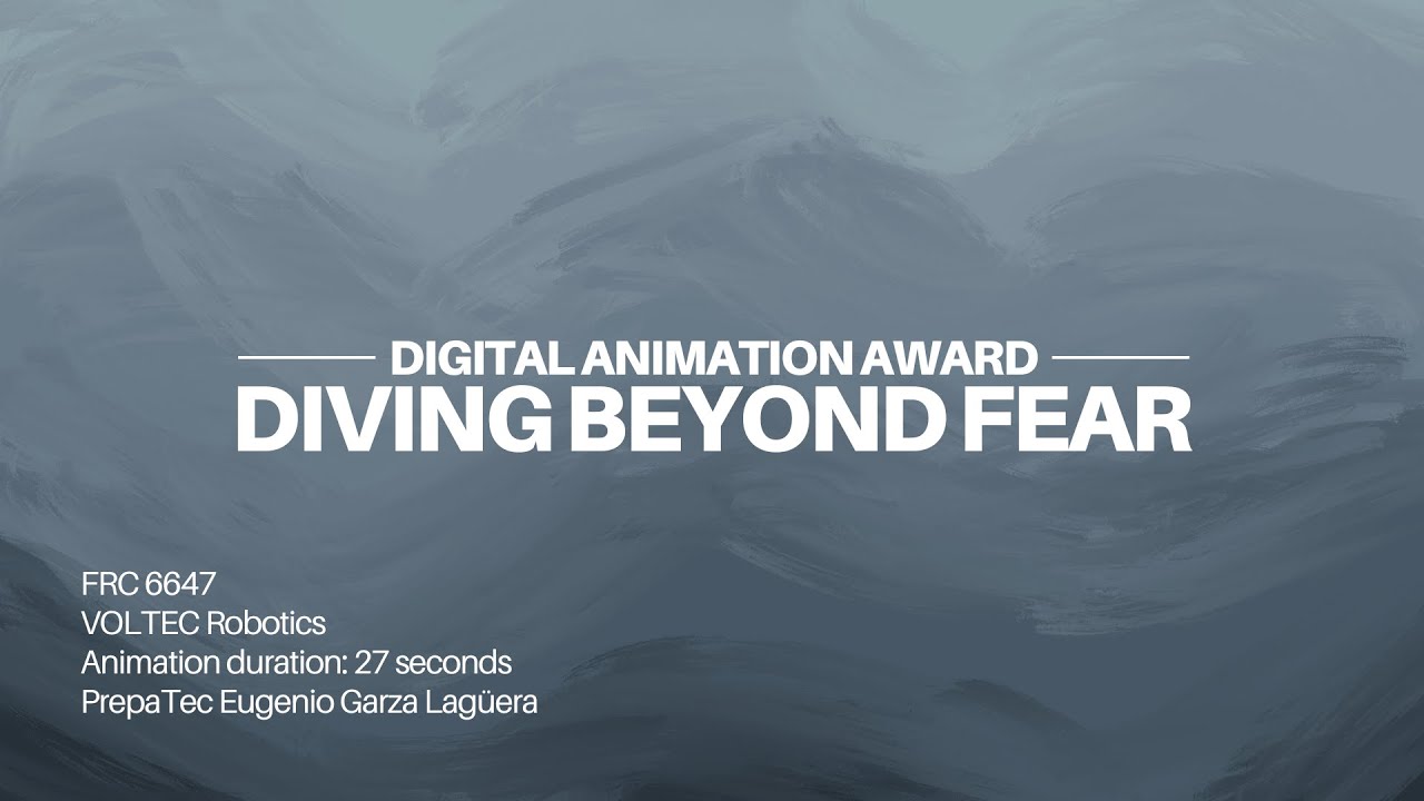 Diving beyond fear | Digital Animation Award 2025 | VOLTEC robotics ...