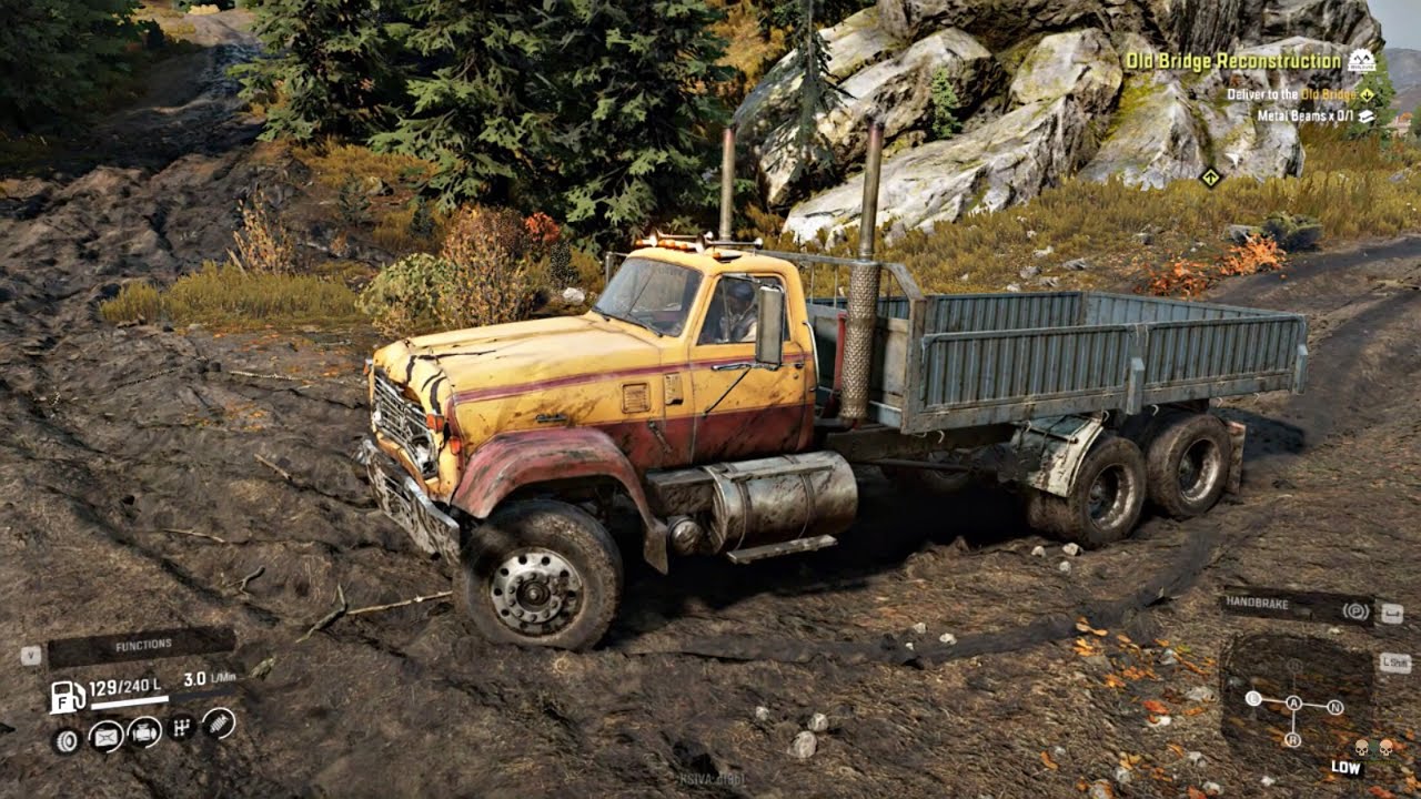 Truck in Mud | Most Dangerous Ways | SnowRunner 2020 | Ultra Graphic ...