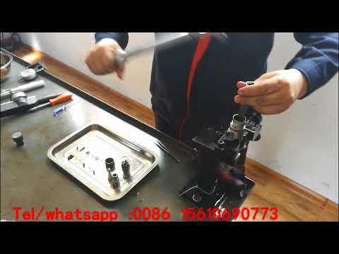 Bosch injector 0 445 120 xxx (CRIN) repair - YouTube