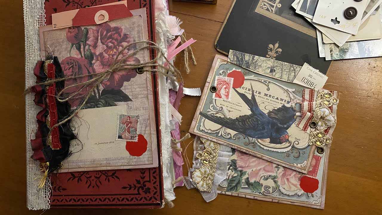 Let’s make a Journal Band Closure using scraps - YouTube