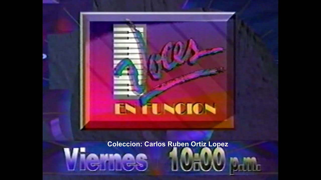 Voces en Función-Retro Promoción con Loubriel WIPR (Puerto Rico 1996 ...