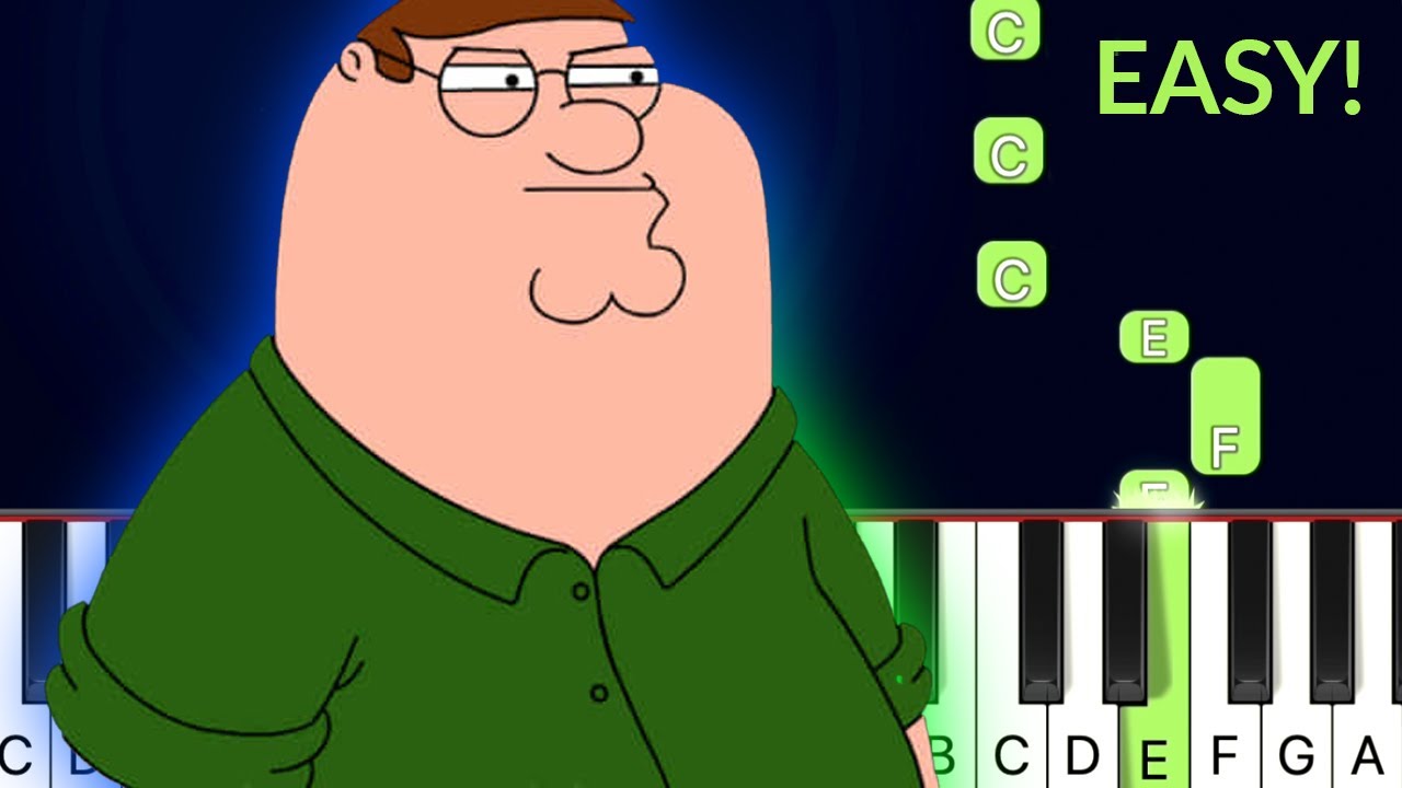 Family Guy Theme | EASY Piano Tutorial - YouTube