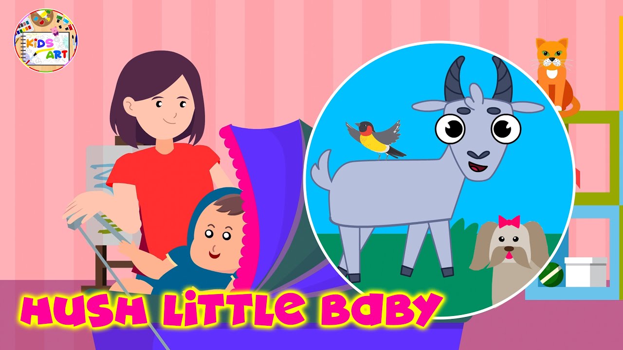 Nursery Rhymes Song with Lyrics - Hush Little Baby | Sweet Lullabies ...