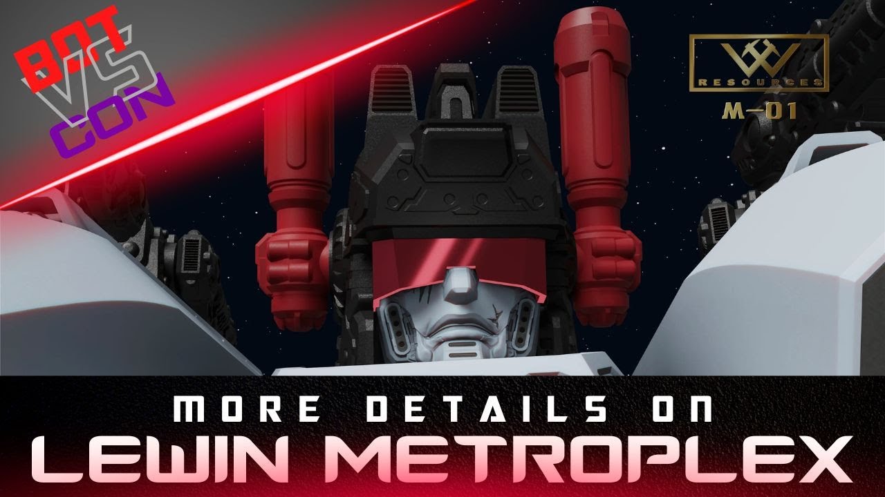 MORE Details on Lewin METROPLEX and TOYSEASY Battleship Combiner! - YouTube