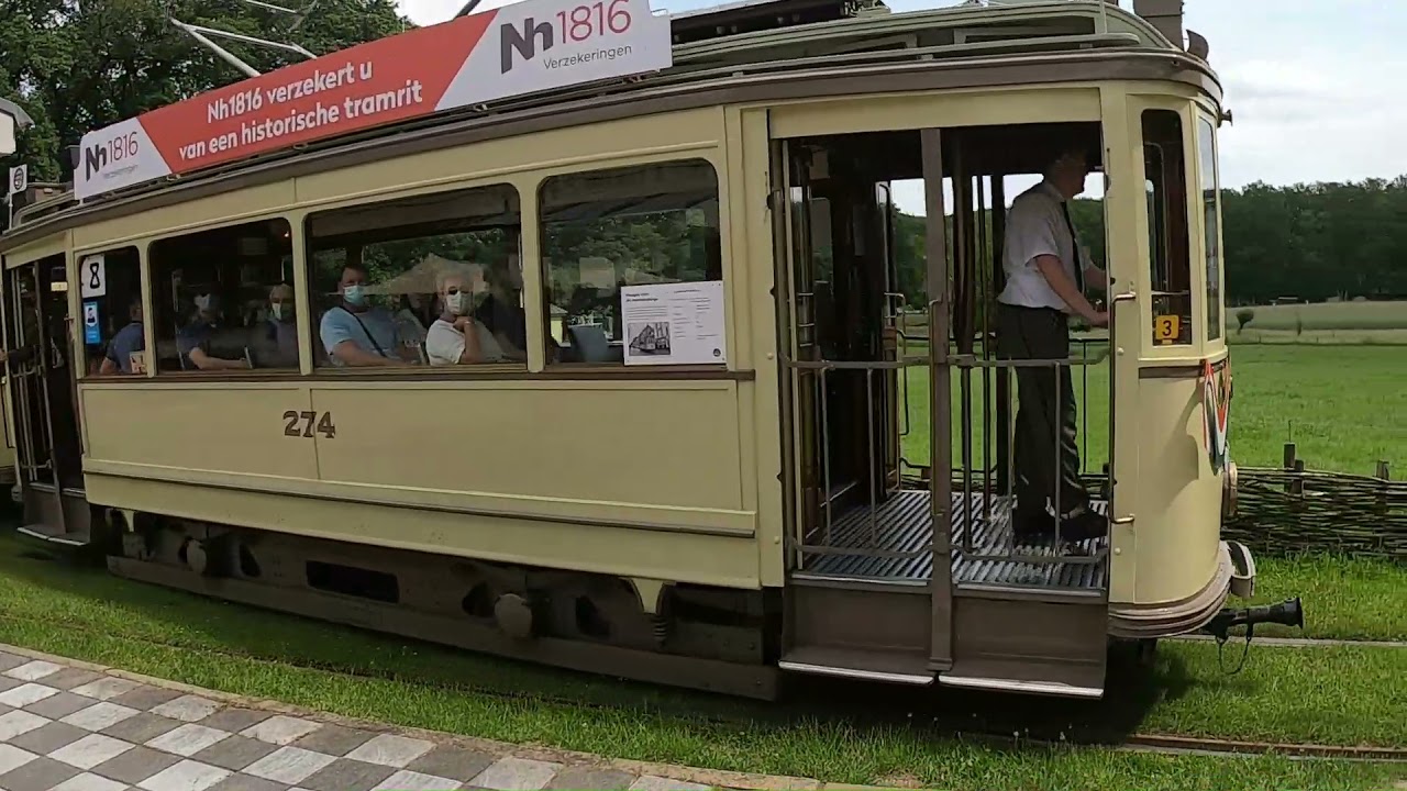 Oude Tram van RET uit Rotterdam. - YouTube