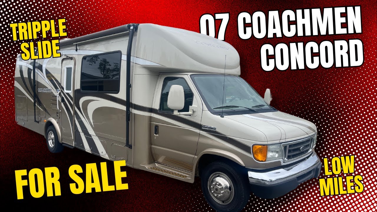 2007 Coachmen Concord 300TS – Triple Slide Class C RV | Full Tour & For ...