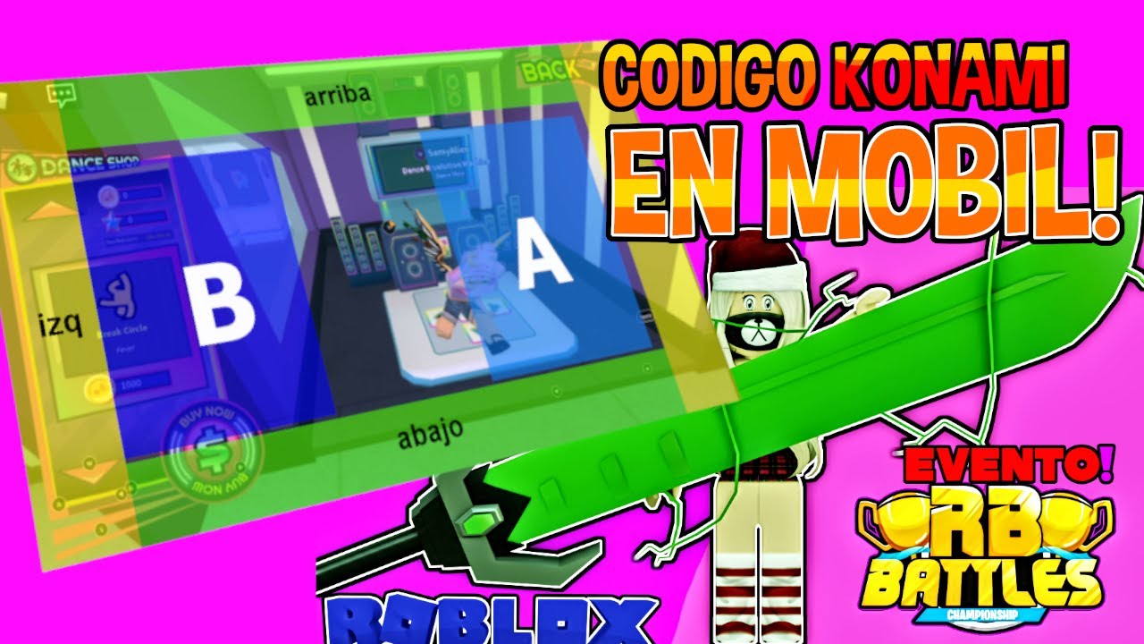 COMO HACER CODIGO KONAMI RoBeats! EN CELULAR O TABLETA EVENTO RB ...