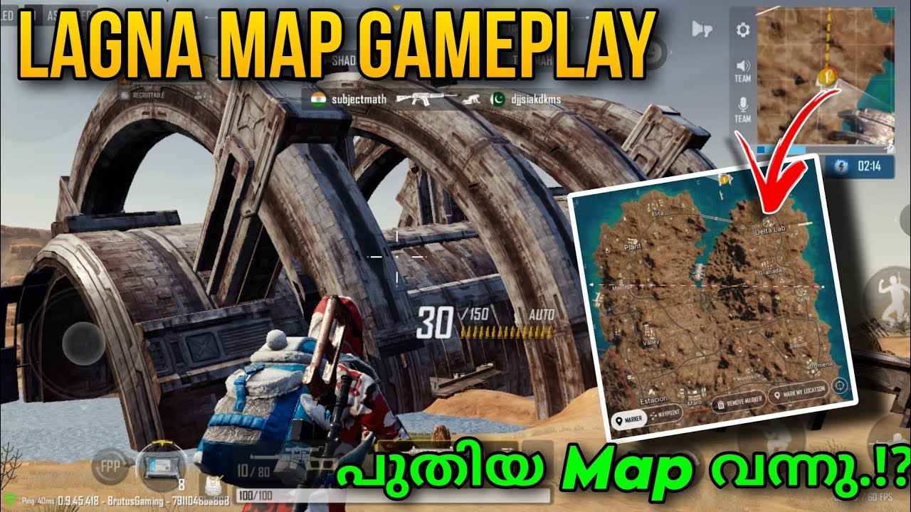 പുതിയ Map വന്നു മക്കളെ.!! | New State Mobile Lagna Gameplay Malayalam ...