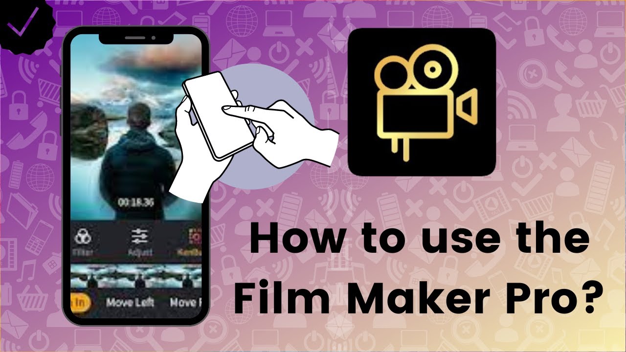 How to use the Film Maker Pro app? - YouTube