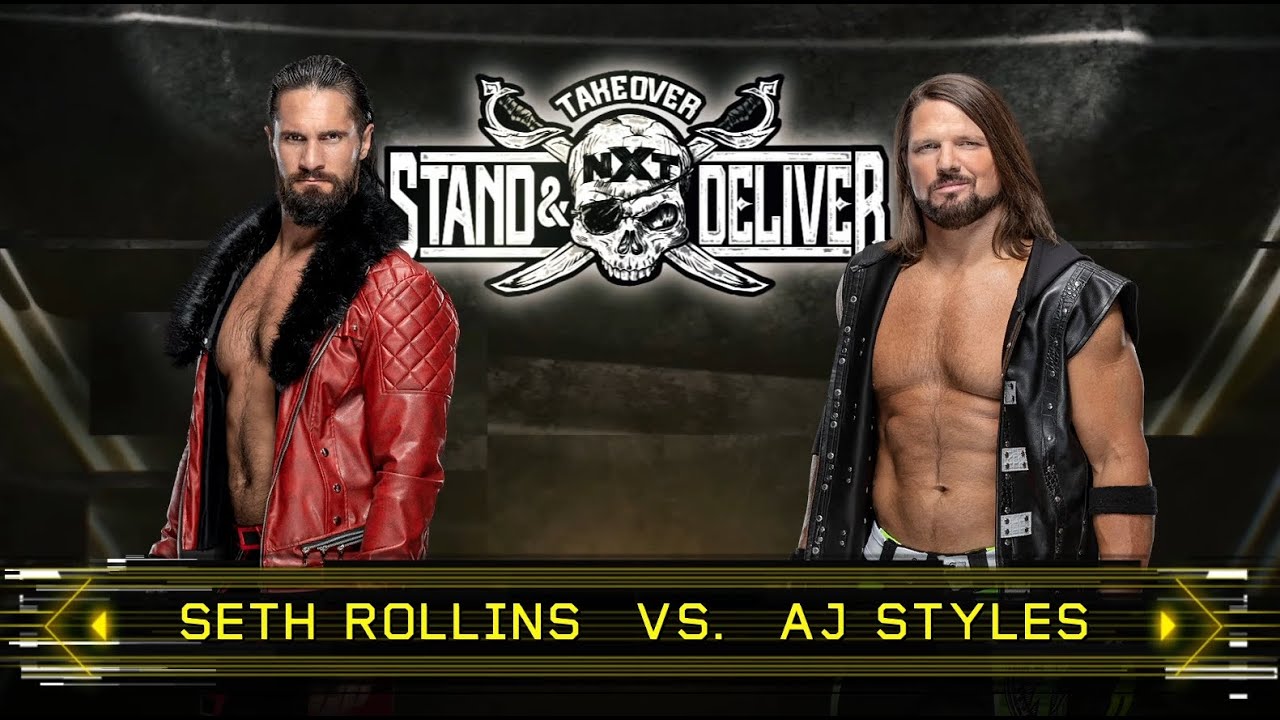 Seth Rollins vs. AJ Styles – Night of Champions | WWE2k22 - YouTube