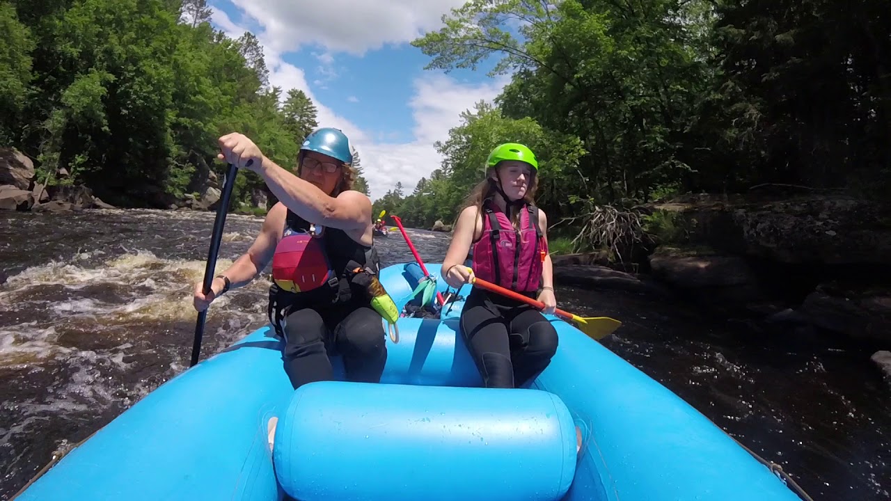 Hells Gate Rapids on the Kettle River - YouTube