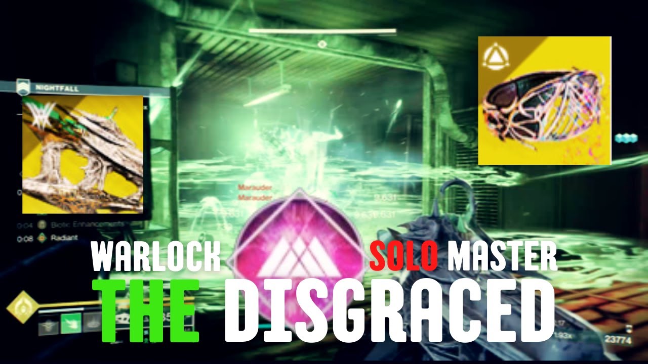 Solo Flawless Master The Disgraced | Warlock | Destiny 2 | Echoes ...