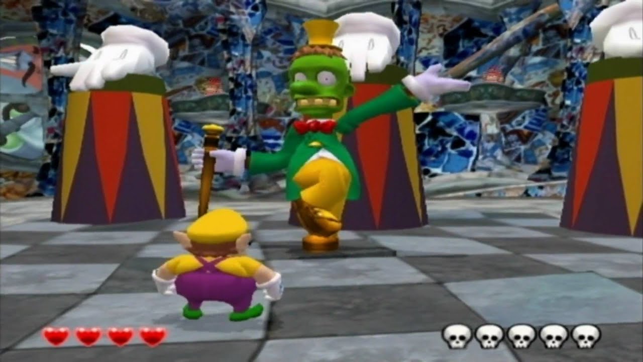 Wario World Boss 4-1 : Mean Emcie (no damage) HD - YouTube