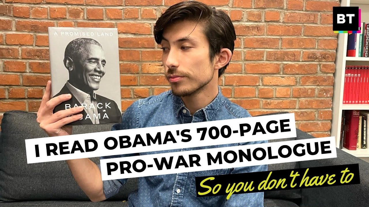 I read Obama's 700-page pro-war monologue so you don't have to - YouTube