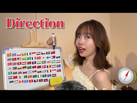 ASMR Say and Write ‘Direction’ in 70+ Different Languages (2 hours for sleep)