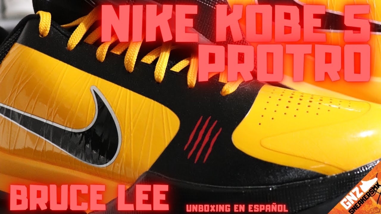 NIKE KOBE 5 POTRO UNBOXING En español GnzSneakersMx - YouTube