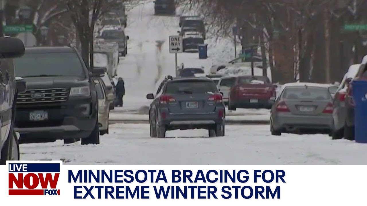 Minnesota bracing for 'extreme' winter storm, possible record snowfall ...