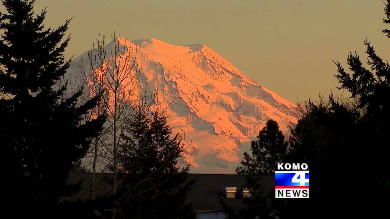 Mount Rainier at Sunset - YouTube
