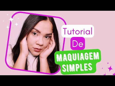 Tutorial de maquiagem simples! - YouTube
