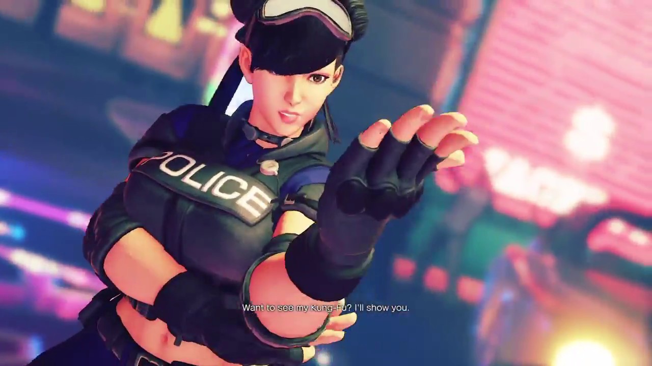STREET FIGHTER V Costume Showcase: Special Forces Chun-Li - YouTube