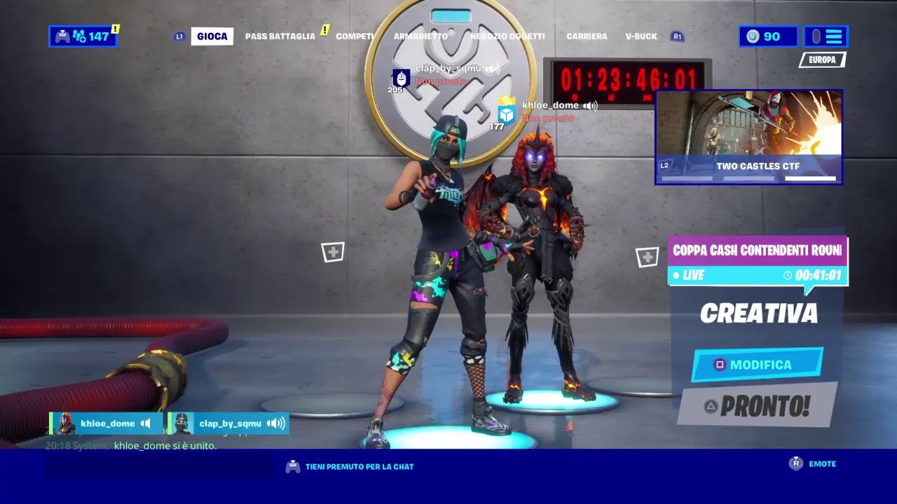 Fortnite ita torneo con @kevin manzi - YouTube