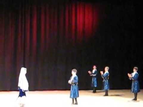 ABAZA - APSUA KUAŞARA : Abhazya Devlet Halk Dansları Çocuk Grubu [Beylikdüzü 22.04.2013]
