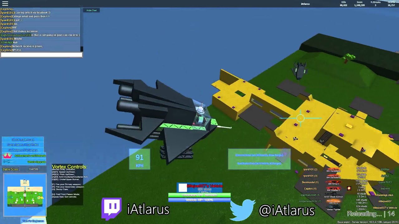 ROBLOX: Base Wars [Clip] - STACKED SERVER - YouTube