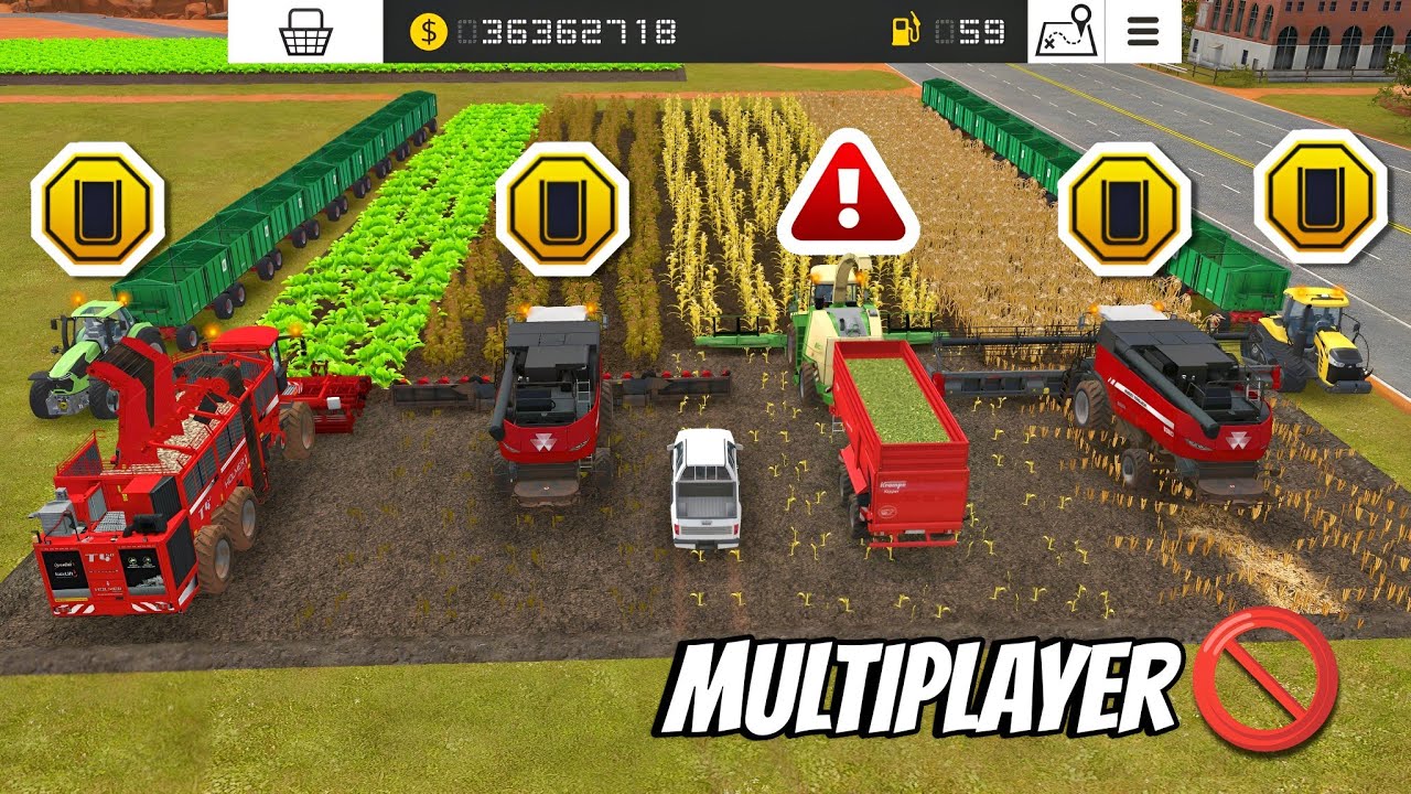Mix Crops Harvest & Selling Unlimited Seeds In Fs18 ! Farming Simulator ...