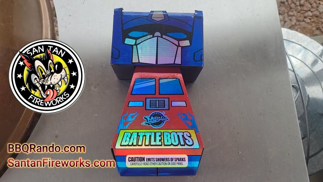 Battle Bots - Miracle Fireworks - YouTube