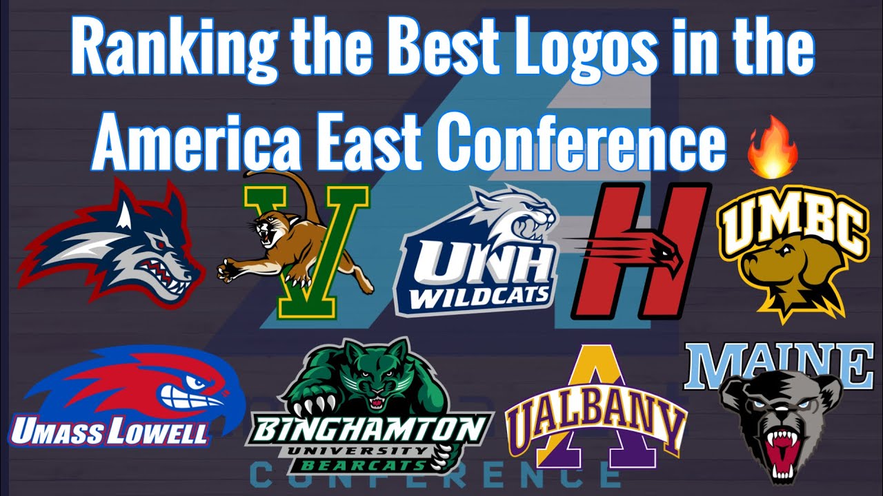 The BEST Logos in the America East (Ranked) - YouTube