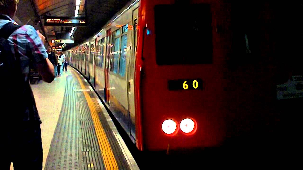 Metropolitan Line A Stock farewell tour at Kings Cross St. Pancake ...