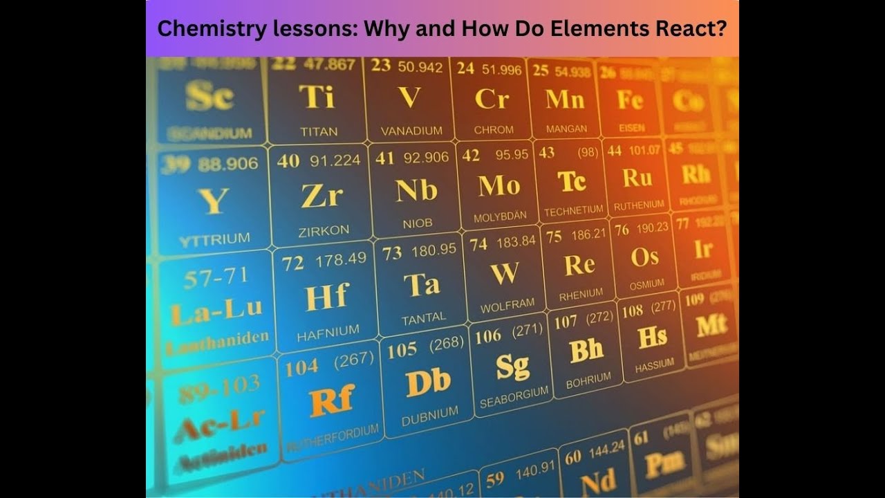 Understanding Chemical Reactions: A Comprehensive Guide to Element ...