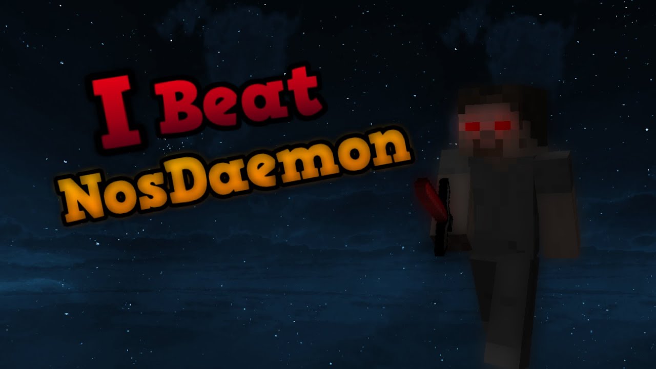 I beat NosDaemon and his team - YouTube