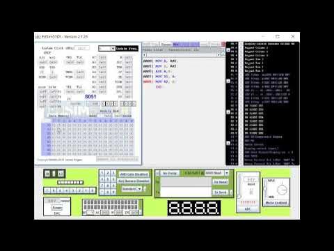 How to write assembly program on Edsim51 simulator in Hindi - YouTube