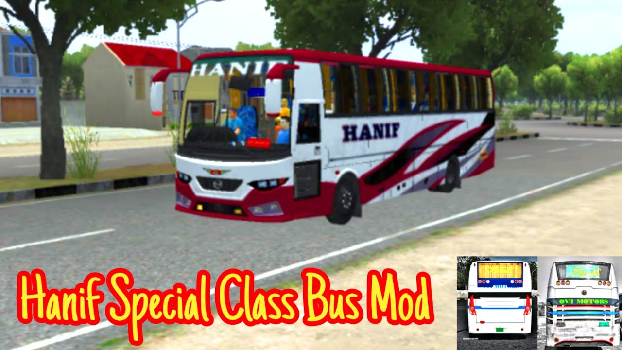 Release Hanif Special Class Bus Mod (Review+link) - YouTube