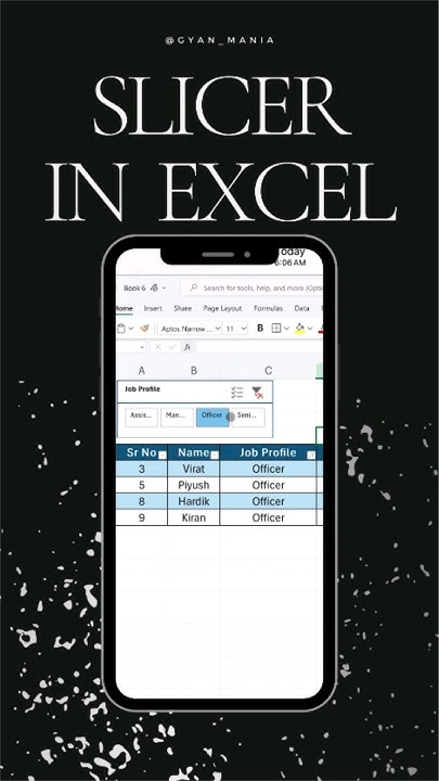 Use Excel Slicer Like a Pro : Amazing Time Saving Tool #excel #ytshorts - YouTube