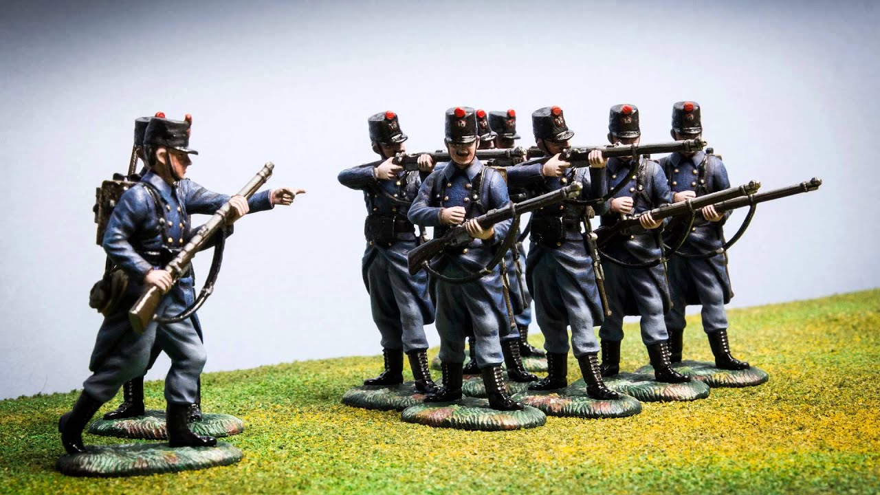 Empire Military Miniatures Belgian 10th Line Infantry v2 - YouTube